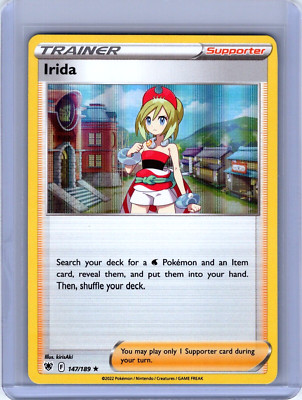 Irida Trainer Holo 147/189 Pokemon Astral Radiance | eBay
