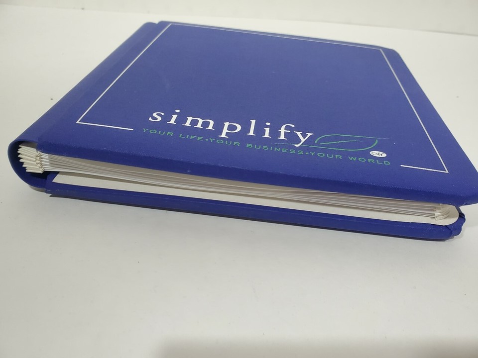 Creative Memories Blue Simplify Scrapbook Album 7x7 | eBay