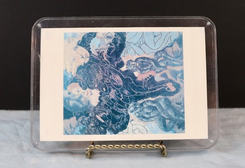 Robert Colescott paintings and works on paper incased in plexiglas ...