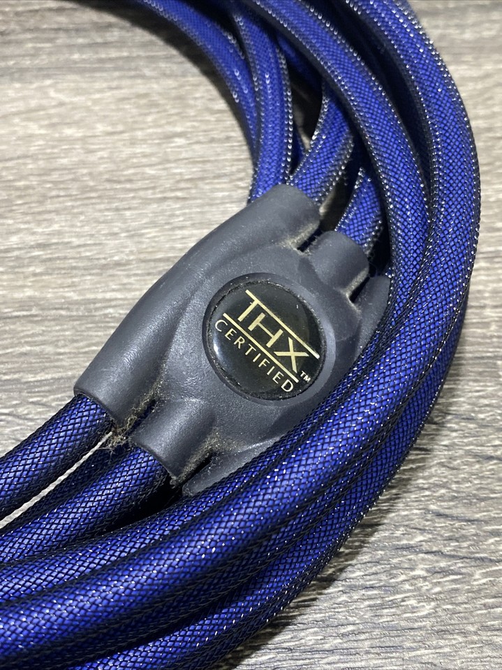 MONSTER - THX Lucasfilm 8 Ft Gold Component Video Cables RCA Red Green ...