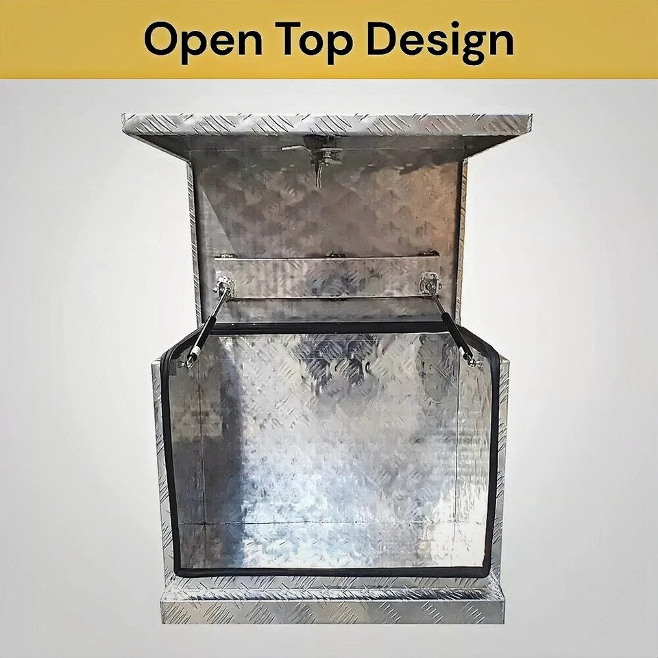 Aluminum Generator Tool Box 30"x20"x22" Truck Ute Pickup Caravan ...