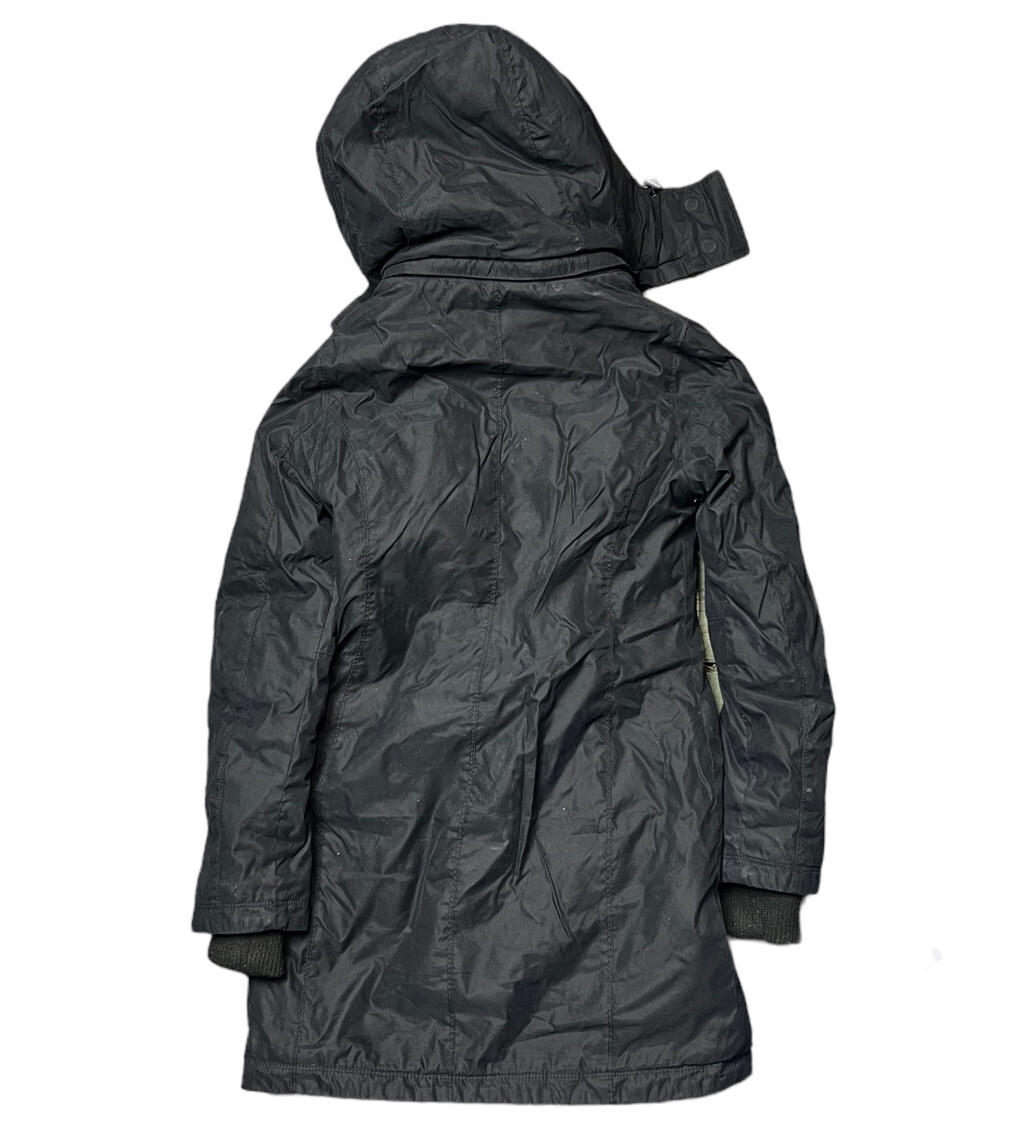 Aritzia Babaton Oskar Parka Jacket Black Size XSmall Hooded Aritzia Babaton Oskar Parka Jacket Black Size XSmall Hooded
