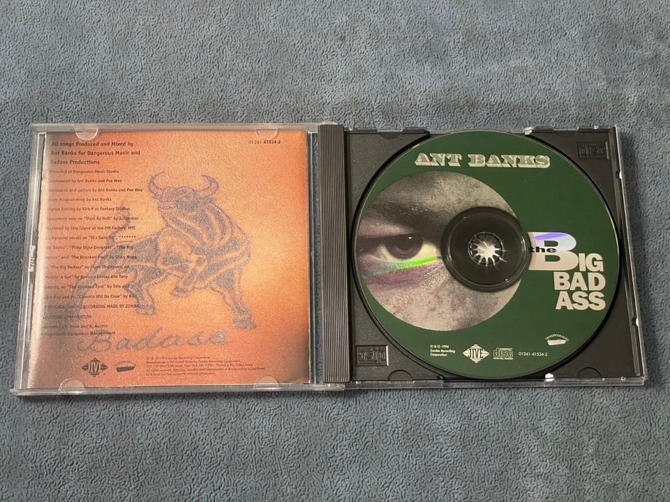 Ant Banks The Big Bad Ass Rap Hip Hop Gangsta Funk CD Jive Records 1994 ...