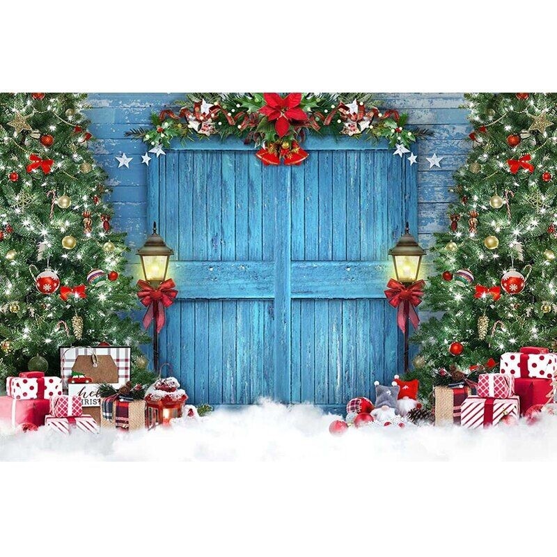 Rustic Christmas Photography Backdrops