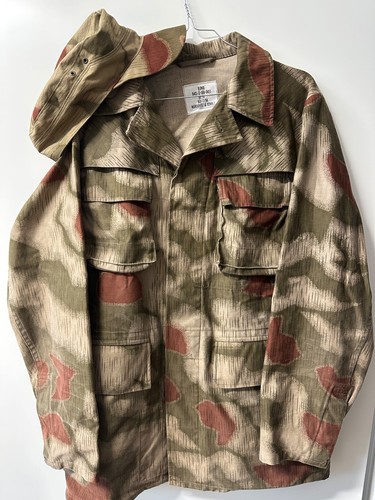 BGS Combat Jacket Swamp Sleeve Size 90 (L) + Field Cap Size 58 Swamp ...