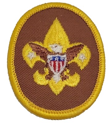 BSA Rank Insignia Patch - Tenderfoot (Vintage) Badge - 1233 | eBay