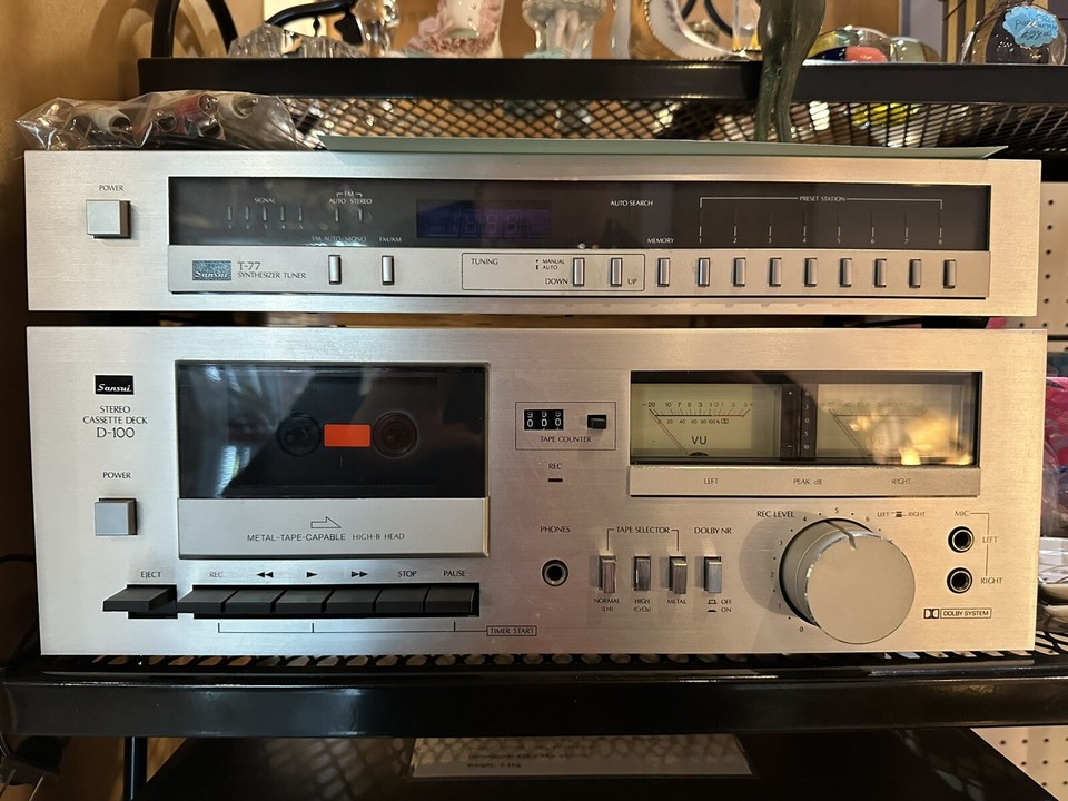C77 Rare Pre Amp 1980-81, B77 Power Amp 1980-83, D100 Tape Deck 1980 ...