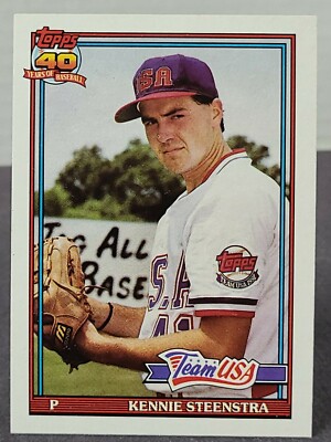 1991 (TEAM USA) Topps #113T Kennie Steenstra USA | eBay