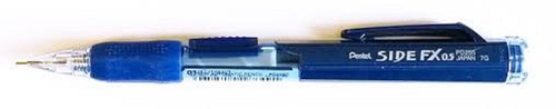 Pentel SIDE FX Mechanical Pencil Side Button 0.5mm Japan Eraser PD255 ...