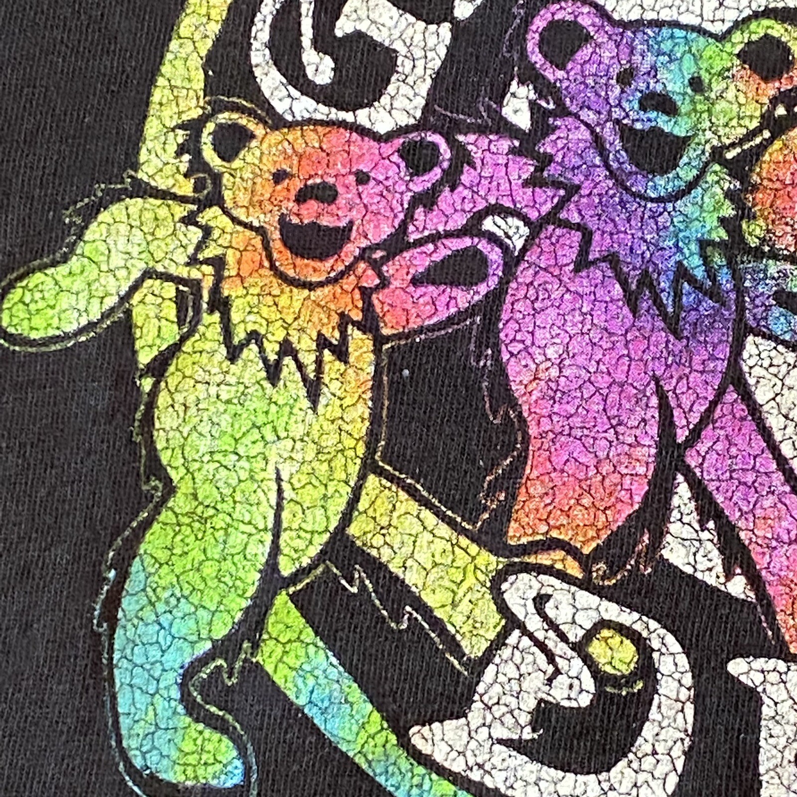 GRATEFUL DEAD Dancing Bears Logo Licensed Rock T-Shir… - Gem