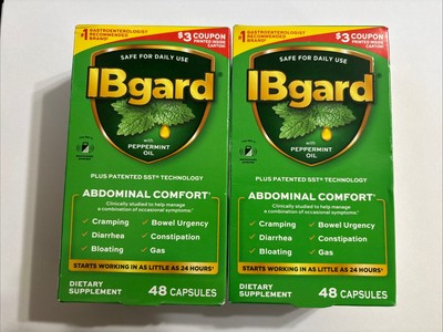 IBgard 2pk Dietary Management of Irritable Bowel Syndrome,96 capsule ...