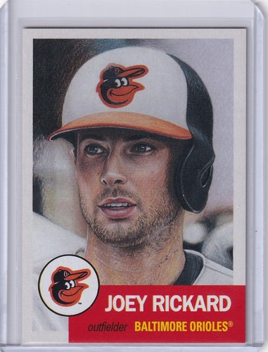 TOPPS BASEBALL LIVING SET #41 Joey Rickard - Baltimore Orioles | eBay