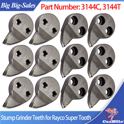 New Stump Grinder Teeth for Rayco Super Tooth 3144C and 3144T pack of ...