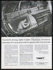 1964 NASA Gemini spacecraft photo Timet titanium vintage print ad | eBay