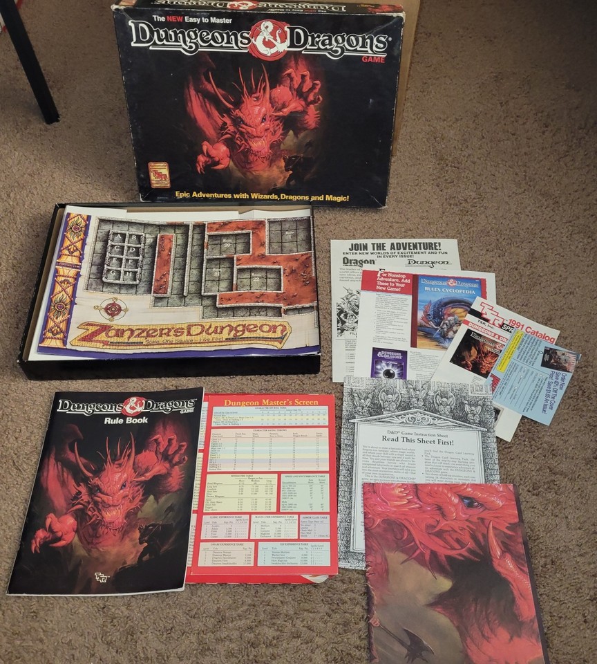 TSR Dungeons & Dragons Game + TSR Dungeons and Dragons The Goblin's ...