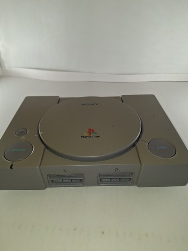 Sony PlayStation 1 PS1 Gray Console System Only Tested Works | eBay