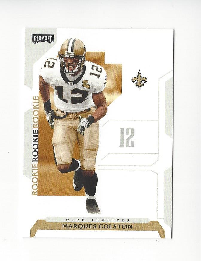 2006 Playoff NFL Playoffs #149 Marques Colston RC Rookie Saints | eBay