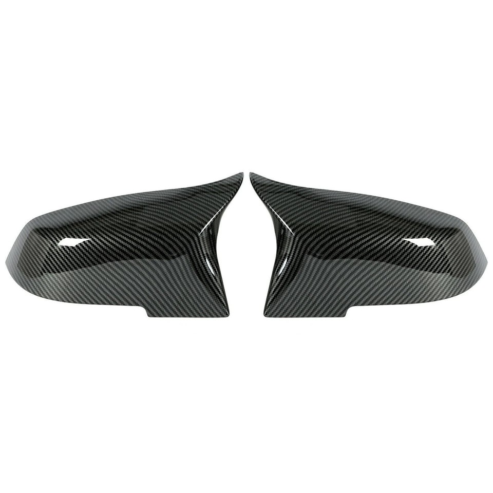 2x Carbon Black M3 Style Mirror Caps For BMW F30 F31 320i 328i 330i ...
