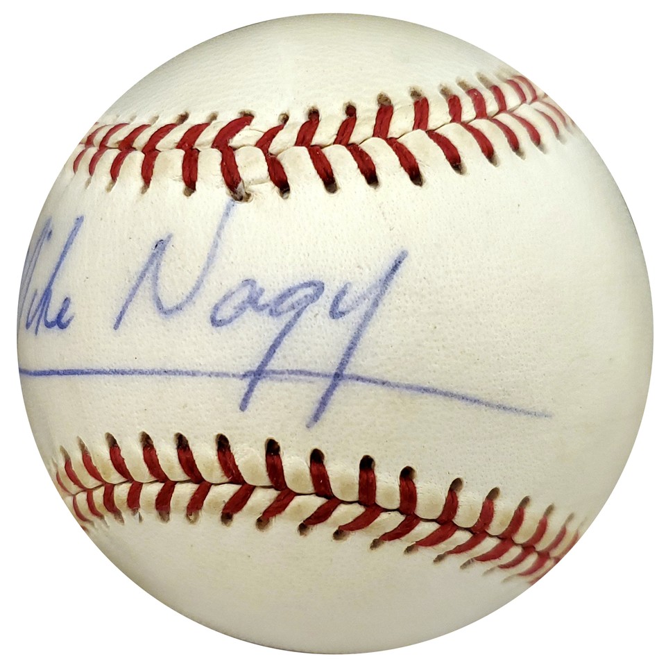 Mike Nagy Autographed Signed Wilson Baseball Boston Red Sox PSA/DNA ...