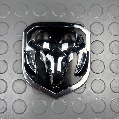 2013-2018 RAM 1500 FRONT HEAD MEDALLION GRILLE EMBLEM 68140322AA OEM | eBay