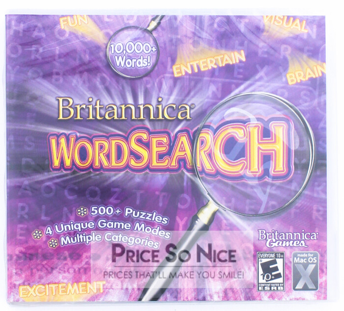 Britannica Word Games Platinum + Britannica Word Search - Fun Games For ...