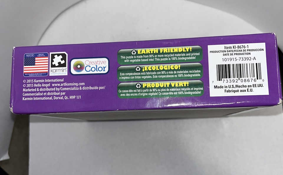 Karmin MANDALAS Color-A-Puzzle 500 piece, Coloring Puzzle, New-Sealed ...