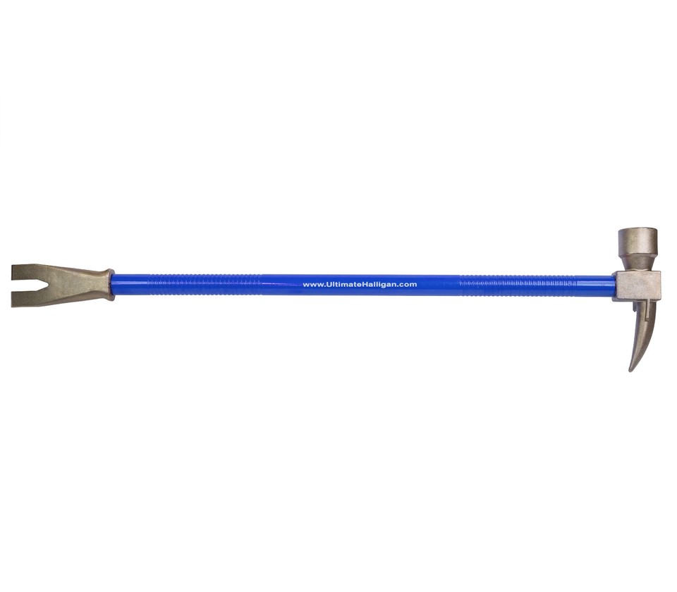 Ultimate Halligan Firefighter Police Emergency Force Entry Tool - BLUE ...