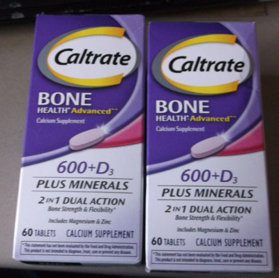 Caltrate Bone Health Advanced 600+D3 plus 60 Ct/Expiry June 2024 Lot ...