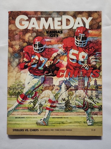 1982 December 5 GAMEDAY Steelers vs Chiefs Three Rivers Stadium (CP82 ...