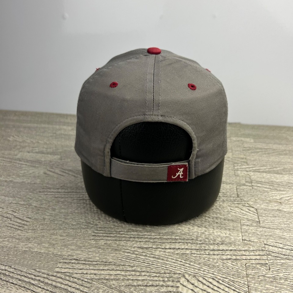 Vintage Alabama Hat Cap Strap Back Adjustable Gray Big Al Roll Tide ...
