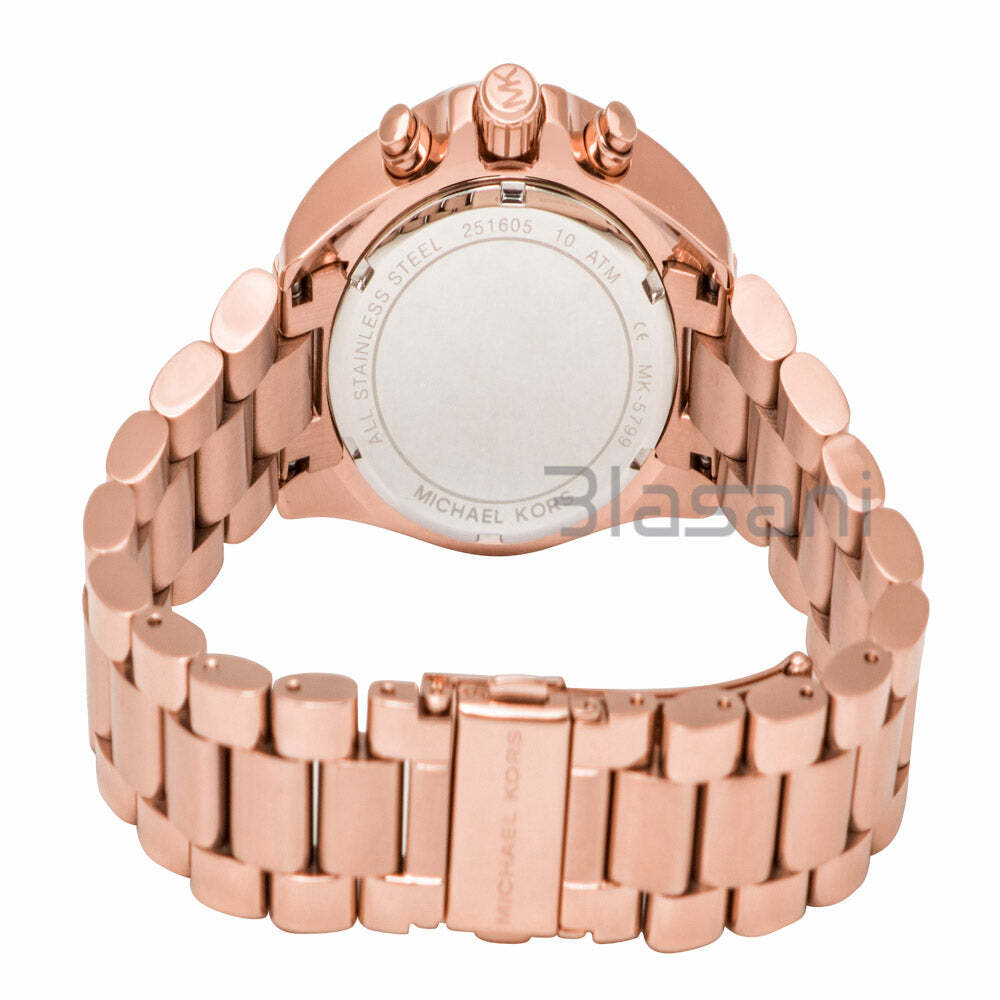 Michael Kors Bradshaw Rose Gold MK5799 Wrist Watch for Women for sale ...