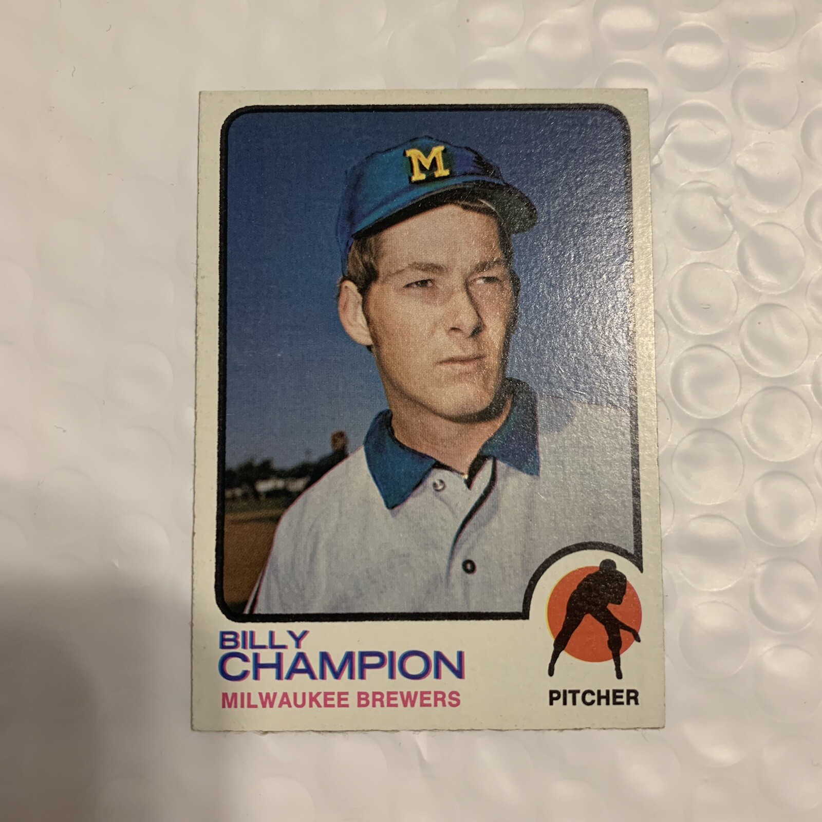 1973 Topps # 74 Billy Champion Milwaukee Brewers Baseball Card | eBay