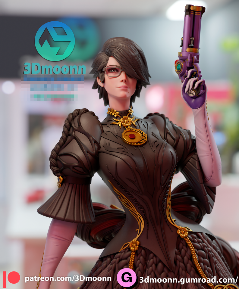Bayonetta 3D Printed Kit Unpainted/Unassembled | eBay
