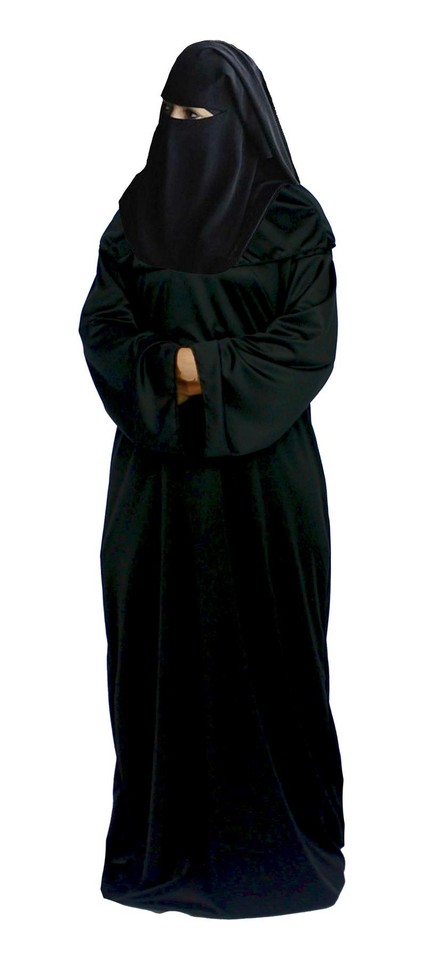 Adults Traditional Burqa Arabian Arab Muslim Chadri Burka Hijab Fancy ...
