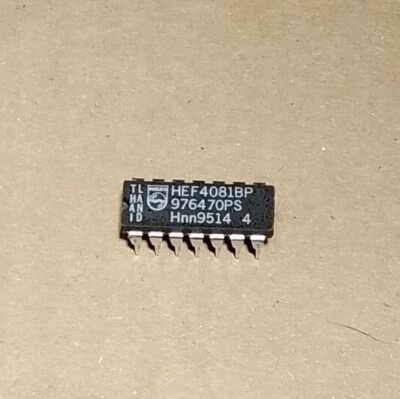 6 x NEW HEF4081BP Phillips 14 Pin DIL Logic IC. UK STOCK, READY TO SHIP. | eBay UK