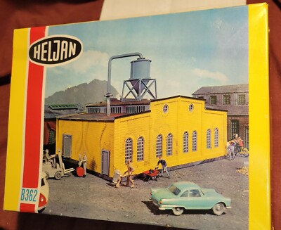 Heljan B362 Machine Works Warehouse Factory Vintage N Scale Building ...