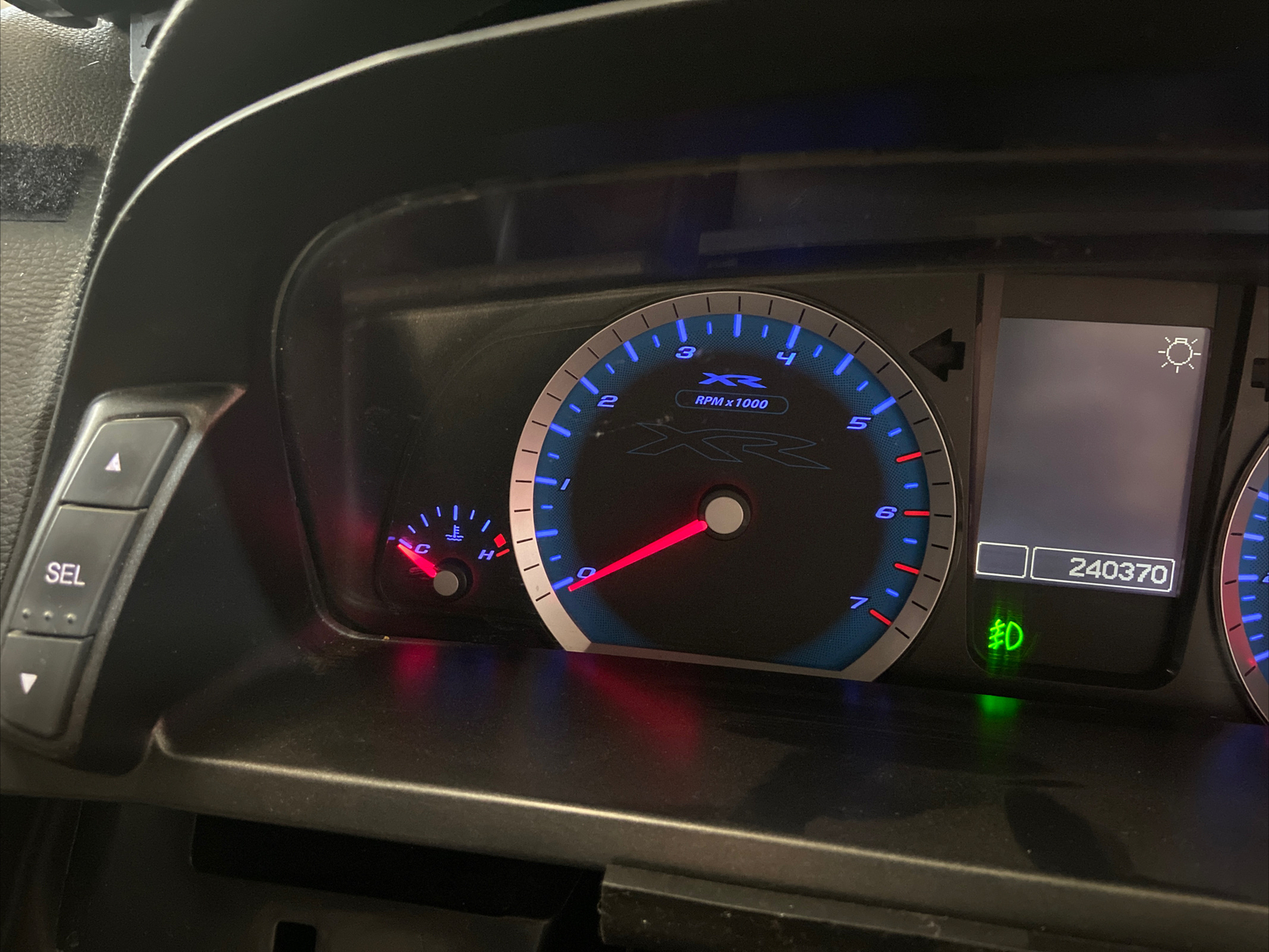 FORD FALCON INSTRUMENT CLUSTER FG SERIES 1 XR CLUSTER - 240,370 KLMS | eBay Australia