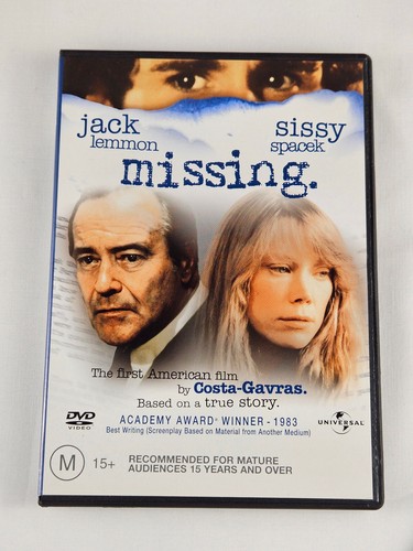 Missing DVD (Region 4) VGC Jack Lemmon NEW CASE | eBay