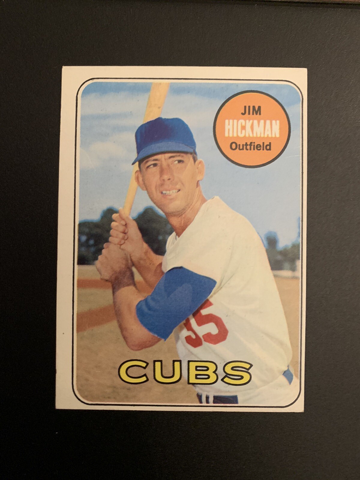1969 Topps 63 Jim Hickman Cubs Ex/NM Nice!! | eBay
