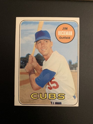 1969 Topps 63 Jim Hickman Cubs Ex/NM Nice!! | eBay