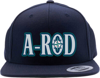 Seattle Mariners Alex Rodriguez A-Rod Logo Snapback Hat | eBay