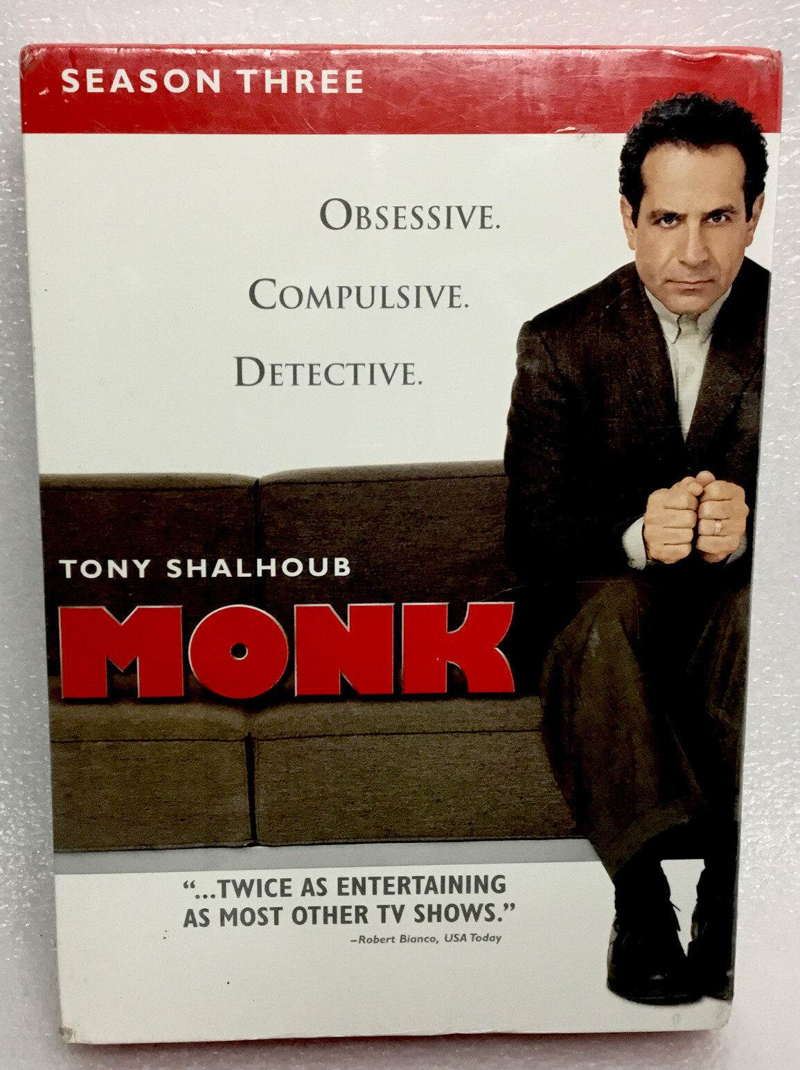 Monk - Season 3 (DVD, 2005, 4-Disc Set) NEW SEALED 25192800320| eBay