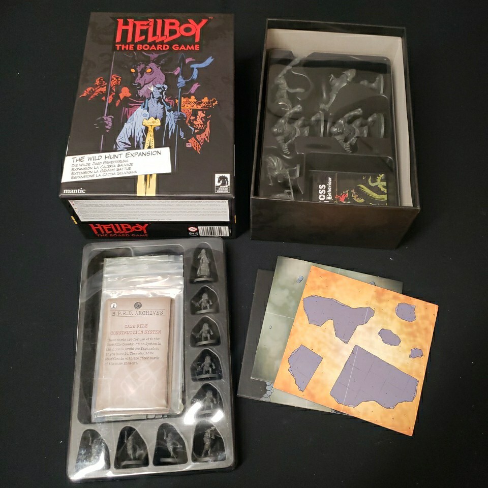 Hellboy: The Board Game - Wild Hunt Expansion - Mantic miniatures OOP ...