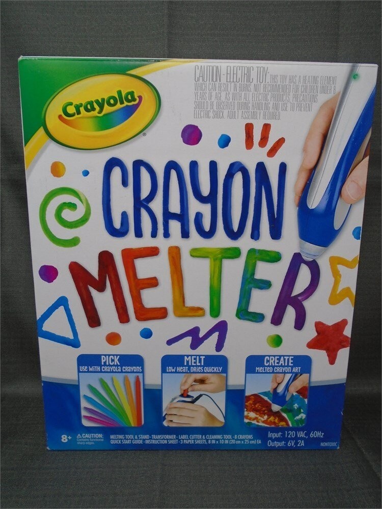 Crayola 04-0384 Crayon Melter Melting Art for Kids - Multicolor for ...