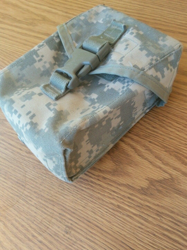 17 PIECE MOLLE ACU Tactical Load Carrying FLC Vest / Chest Rig Bundle ...