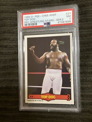 1985 O-pee-chee WWF #27 Top Dog Junkyard Dog Rookie PSA 7 | eBay