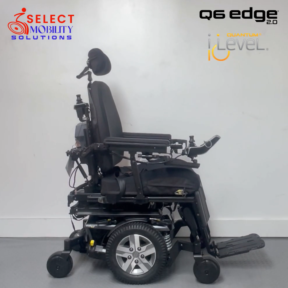 QUANTUM Q6 EDGE 2.0 POWERCHAIR, POWER TILT, LIFT, RECLINE, LEGS.iLEVEL ...