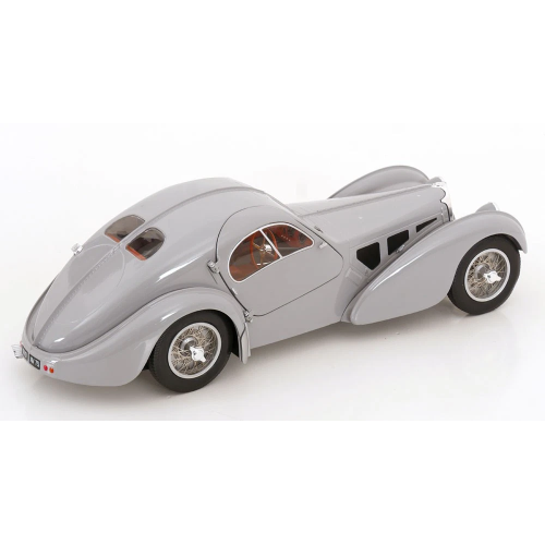 BUGATTI ATLANTIC TYPE 57 SC1937 MATT SILVER 1:18 Solido Auto Stradali ...
