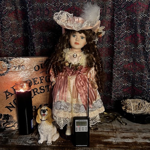 Vintage haunted doll– “Fancy”- Child And Her Dog Active Spirit | eBay