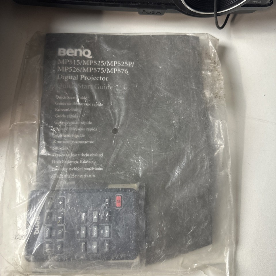 BenQ MP515 DLP Texas Instruments Digital Projector | eBay UK